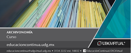 Curso: Archivonomía | Universidad de Guadalajara