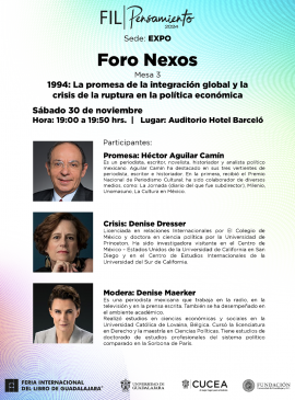 Foro Nexos. Mesa 4: "2000: La promesa de la transición y la crisis de ...